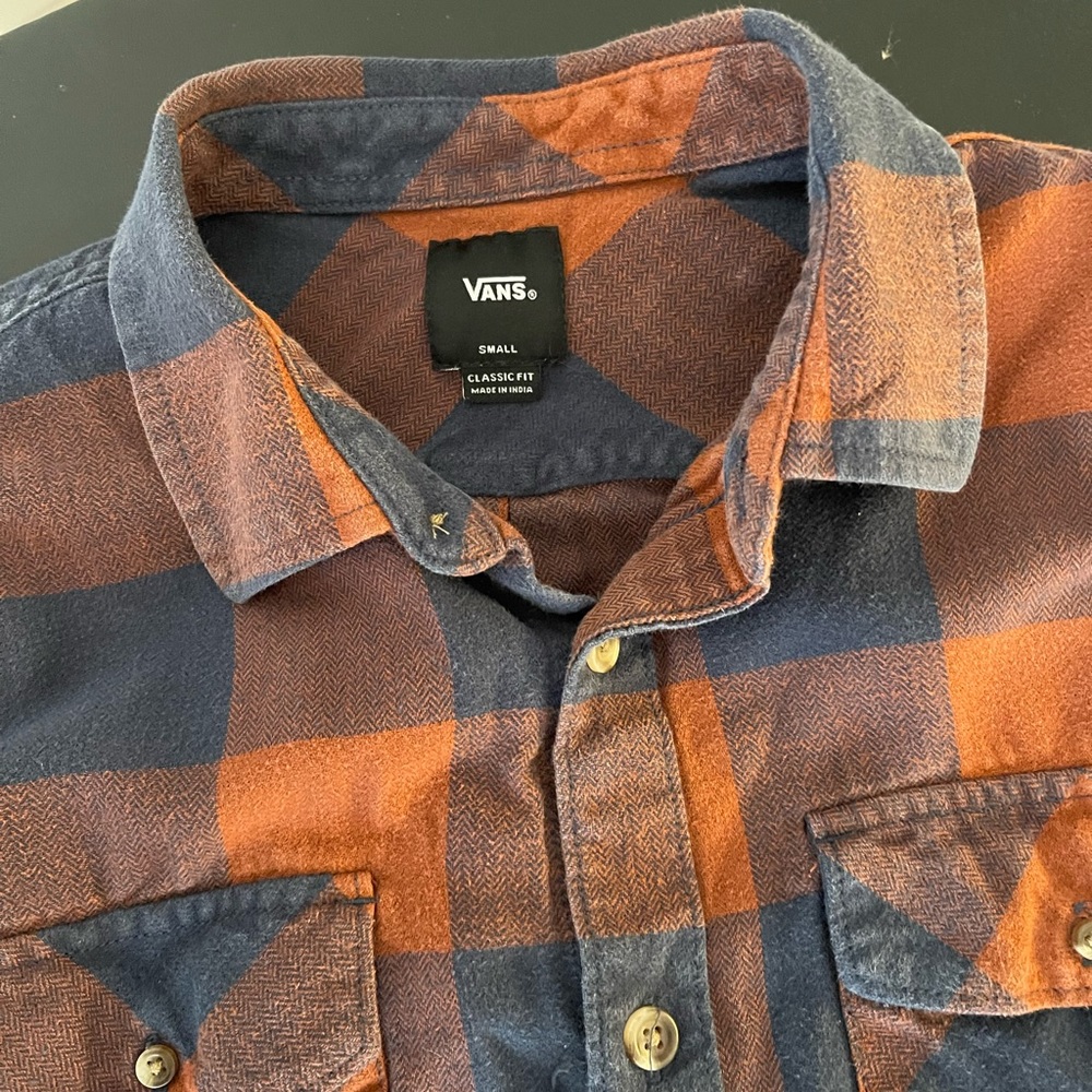 Vans Plaid Flannel Shirt - Gem